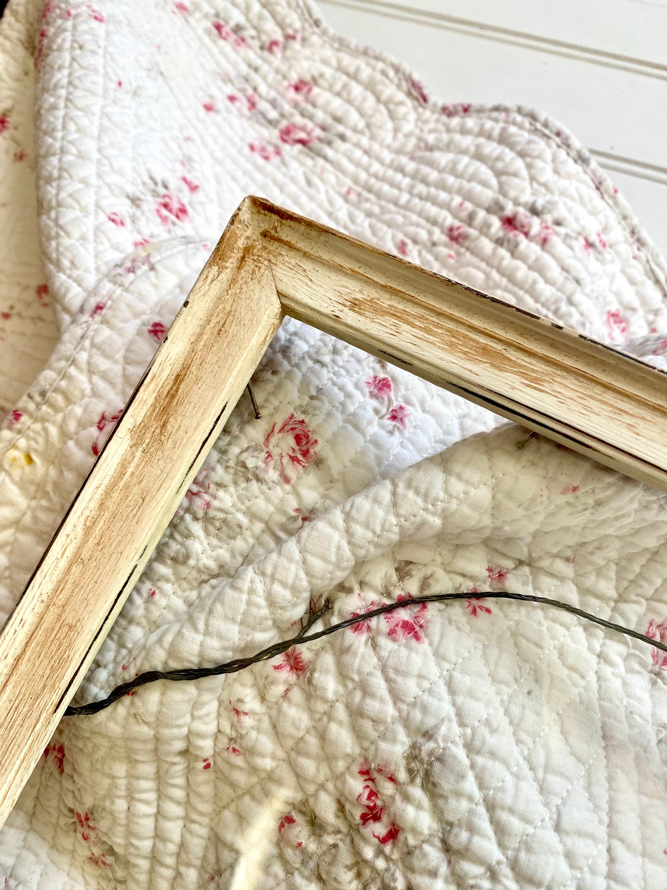 Cottage Wall Art, Cottage Picture Frame, Shabby Picture Frame, Cottage ...