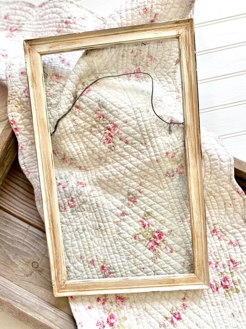 Cottage Wall Art, Cottage Picture Frame, Shabby Picture Frame, Cottage ...