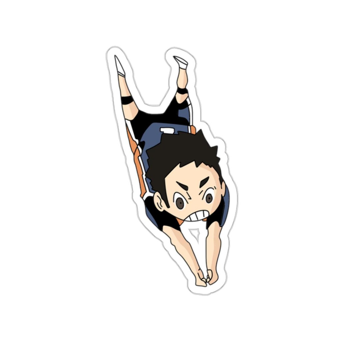 Anime-haikyuu-daichi Sawamura-kiss-cut Sticker, Perfect for Laptop ...