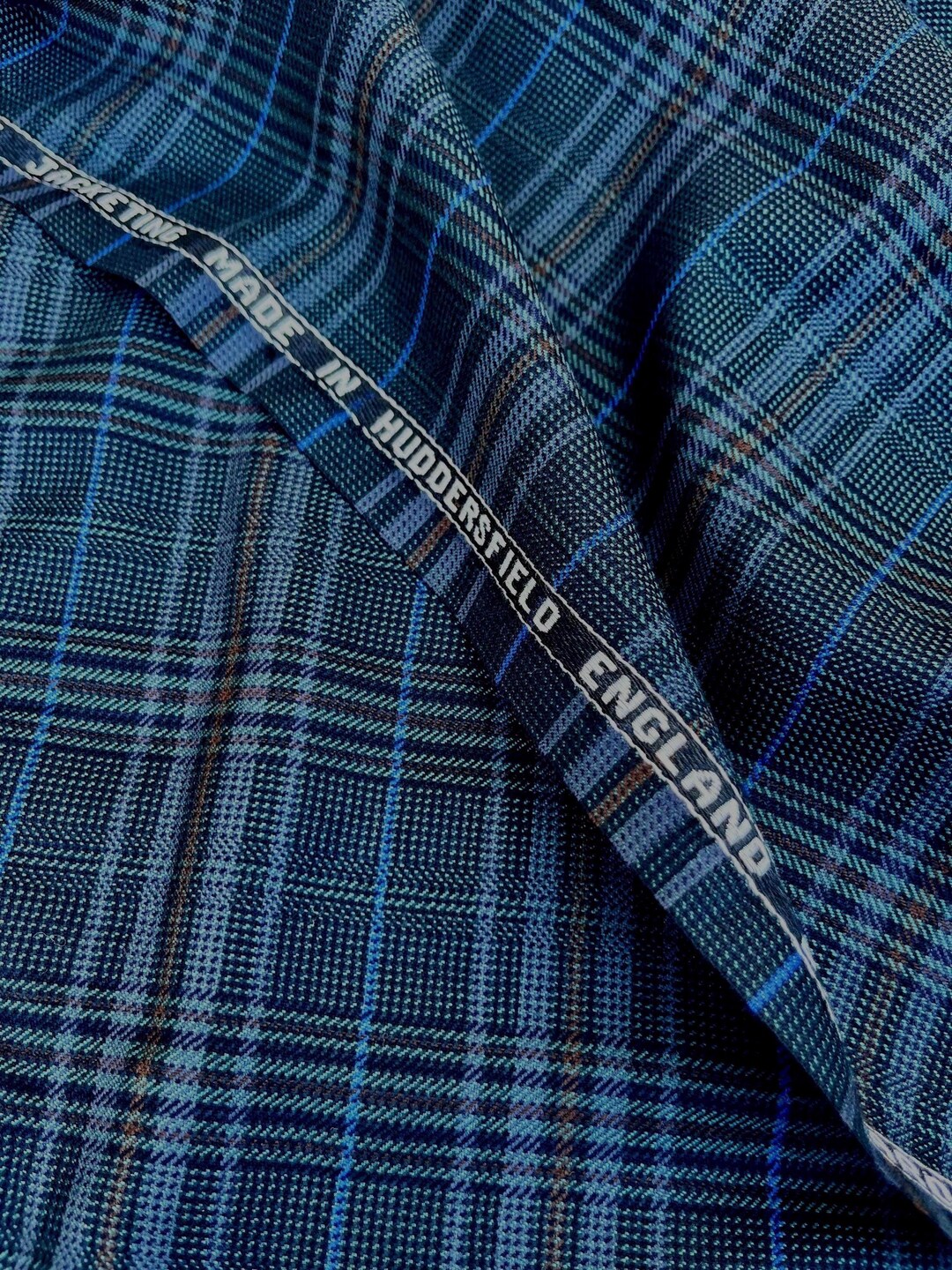 Learoyd Silk Check Fabric • Luxury Jacketing From Huddersfield England ...
