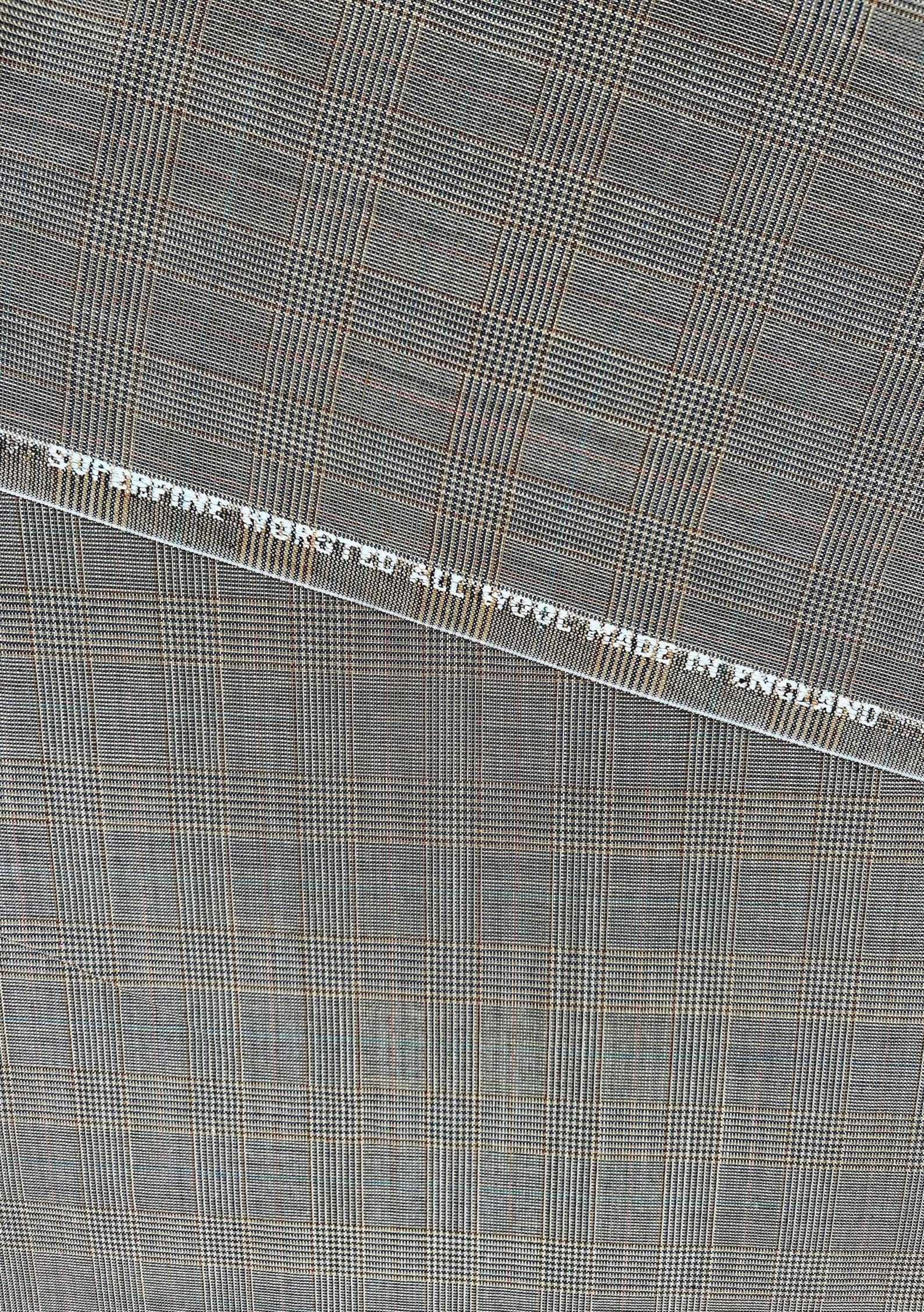 Superfine Worsted All Wool Suiting Fabric • Made in England • Fabric by ...