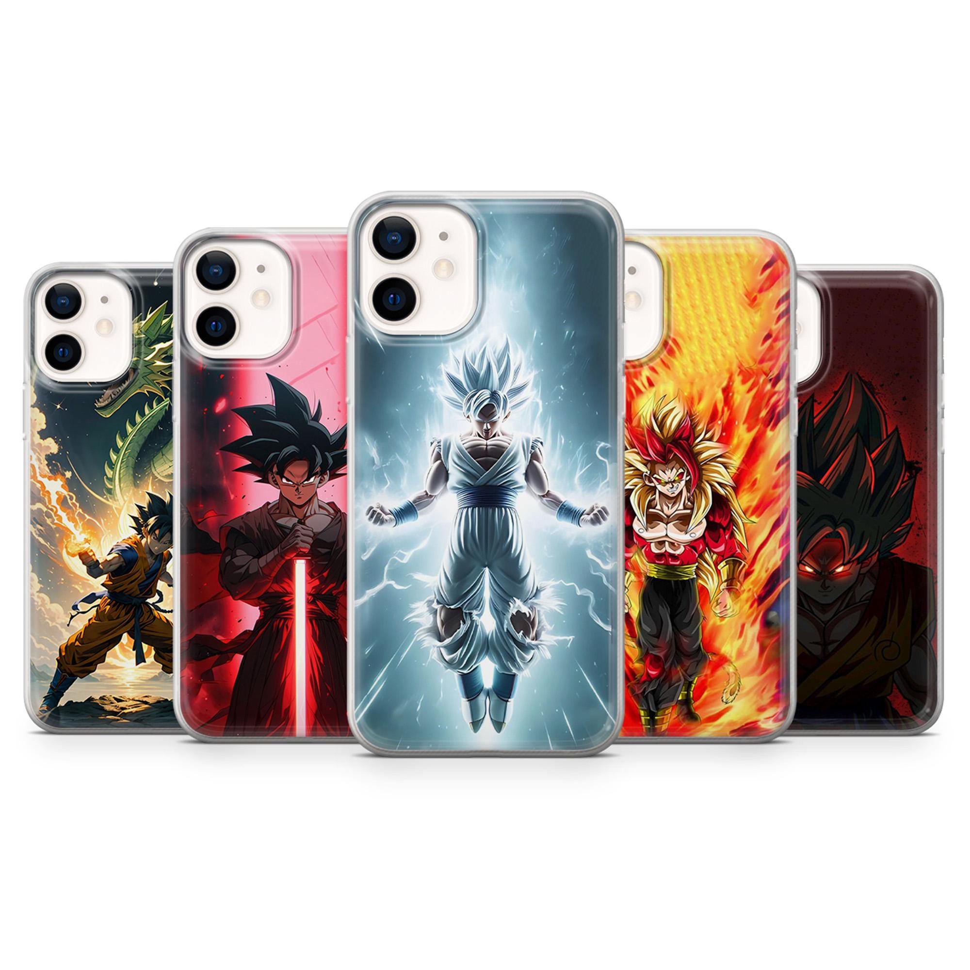 Dragon Ball Phone Case Goku DBZ Cover for iPhone 16, 15, 14, 13, 12, 11 ...
