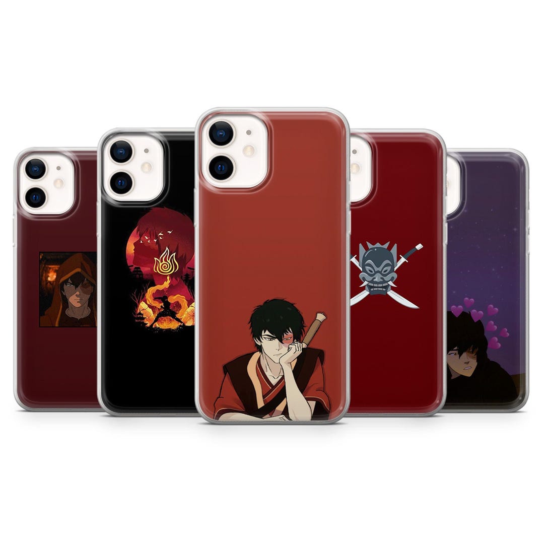 Prince Zuko Phone Case Fire Nation Firebender Avatar for iPhone 16, 15 ...