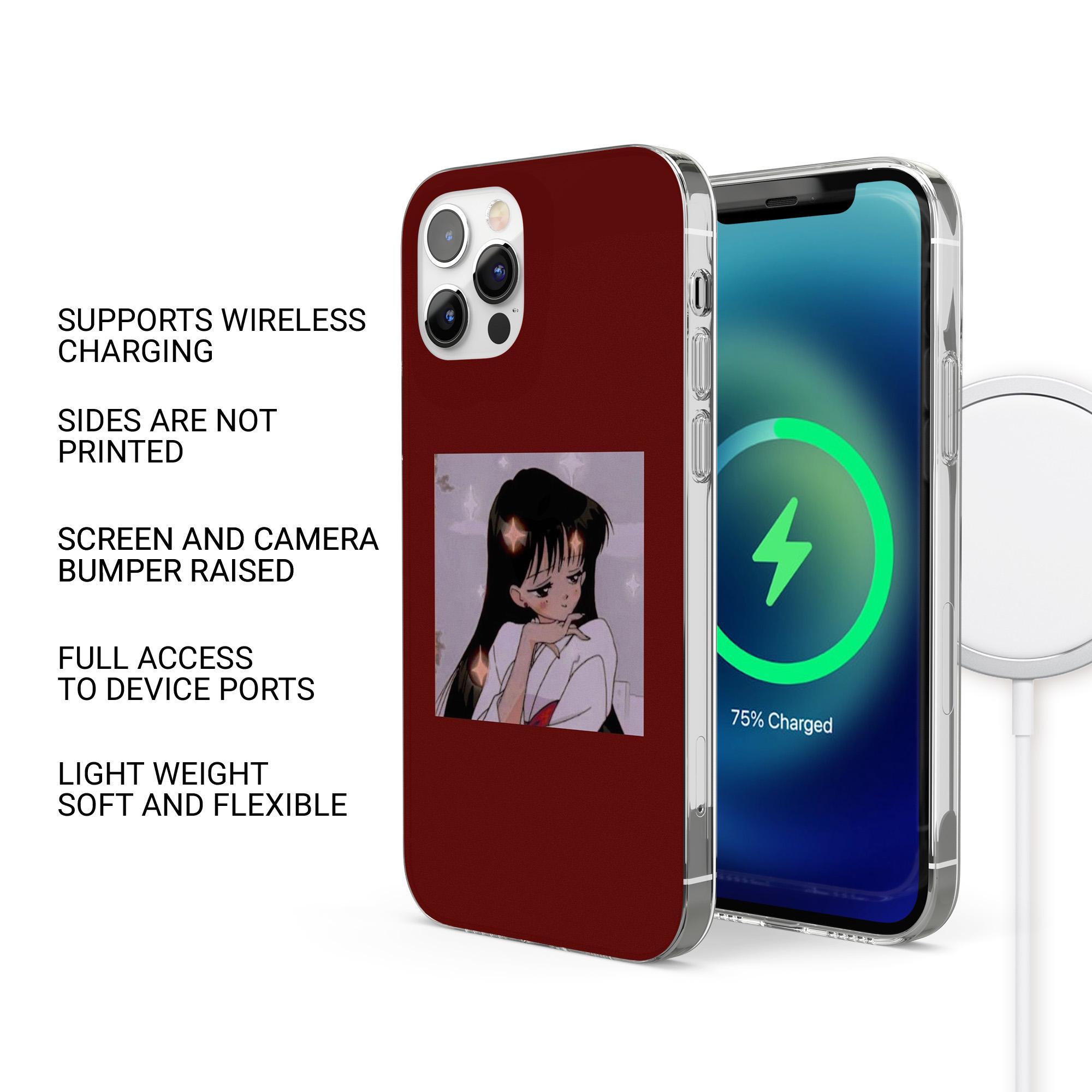 Sailor Mars Magical Girl Cosplay for iPhone 16, 15, 14, 13, 12, 11 ...