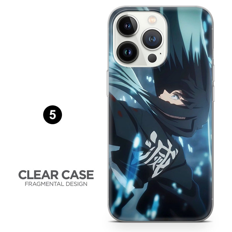 Demon Slayer Phone Muichiro Tokito Art Cover for iPhone 15,14,13,12 ...