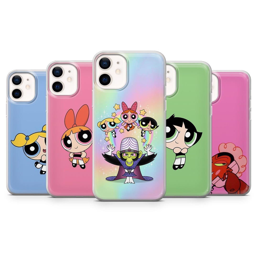 Powerpuff Girls Phone Case Buttercup Blossom Bubbles Cover for iPhone ...