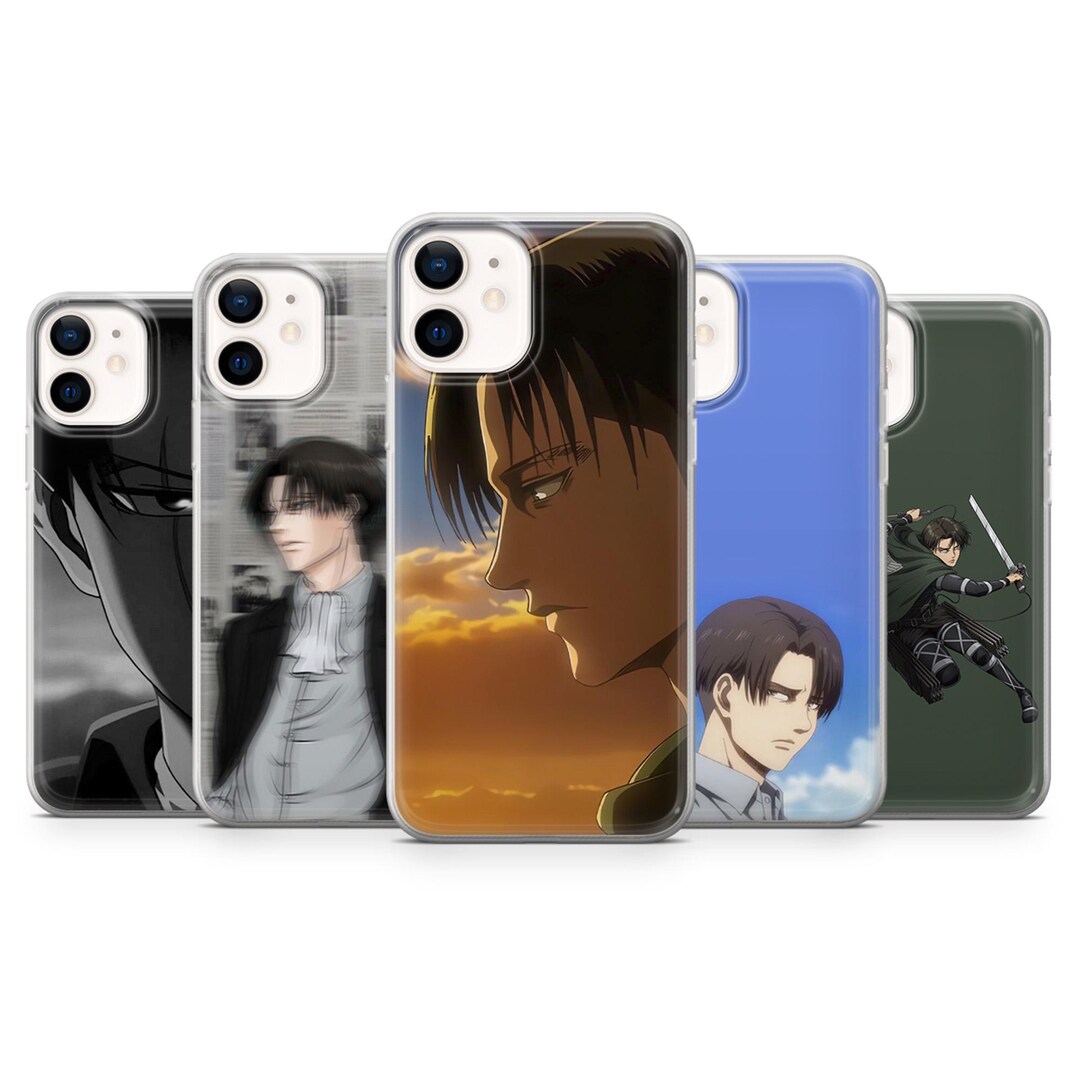 Levi Ackerman Phone Manga Cosplay for iPhone 15, 14, 13, 12, 11, 16, XR ...