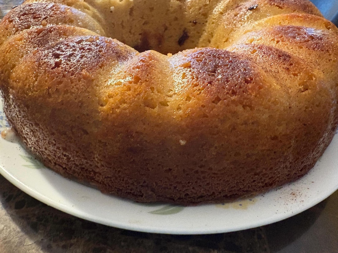 Bundt Hatian Rum Barbancourt Cake ,pull Apart,carribean Cake,cinnamon ...