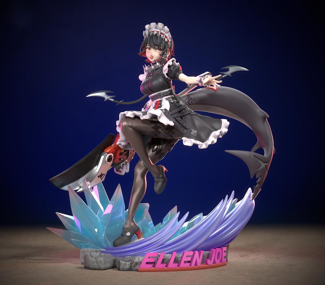 Ellen Joe Zenless Zone Zero STL File, 3D Printing Model, STL File for ...