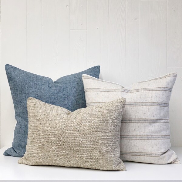 Blue Pillow Combo - Etsy