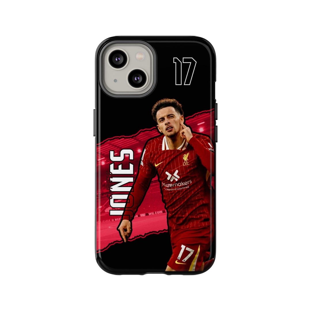 Custom Curtis Jones Inspired Football Phone Case - All Phones Available ...