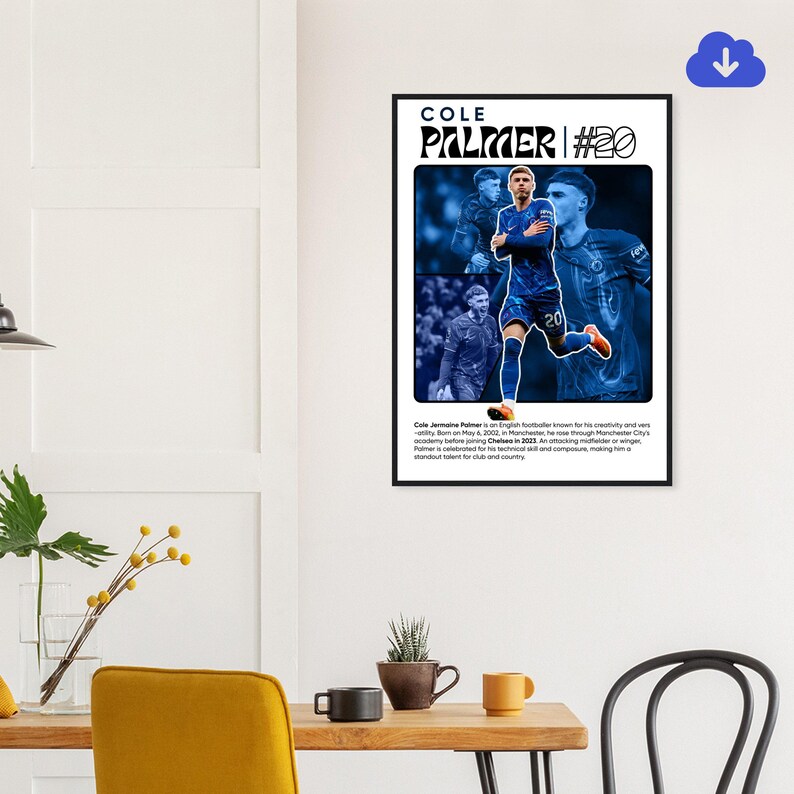 Custom Cole Palmer Poster Premium Digital Print - Etsy