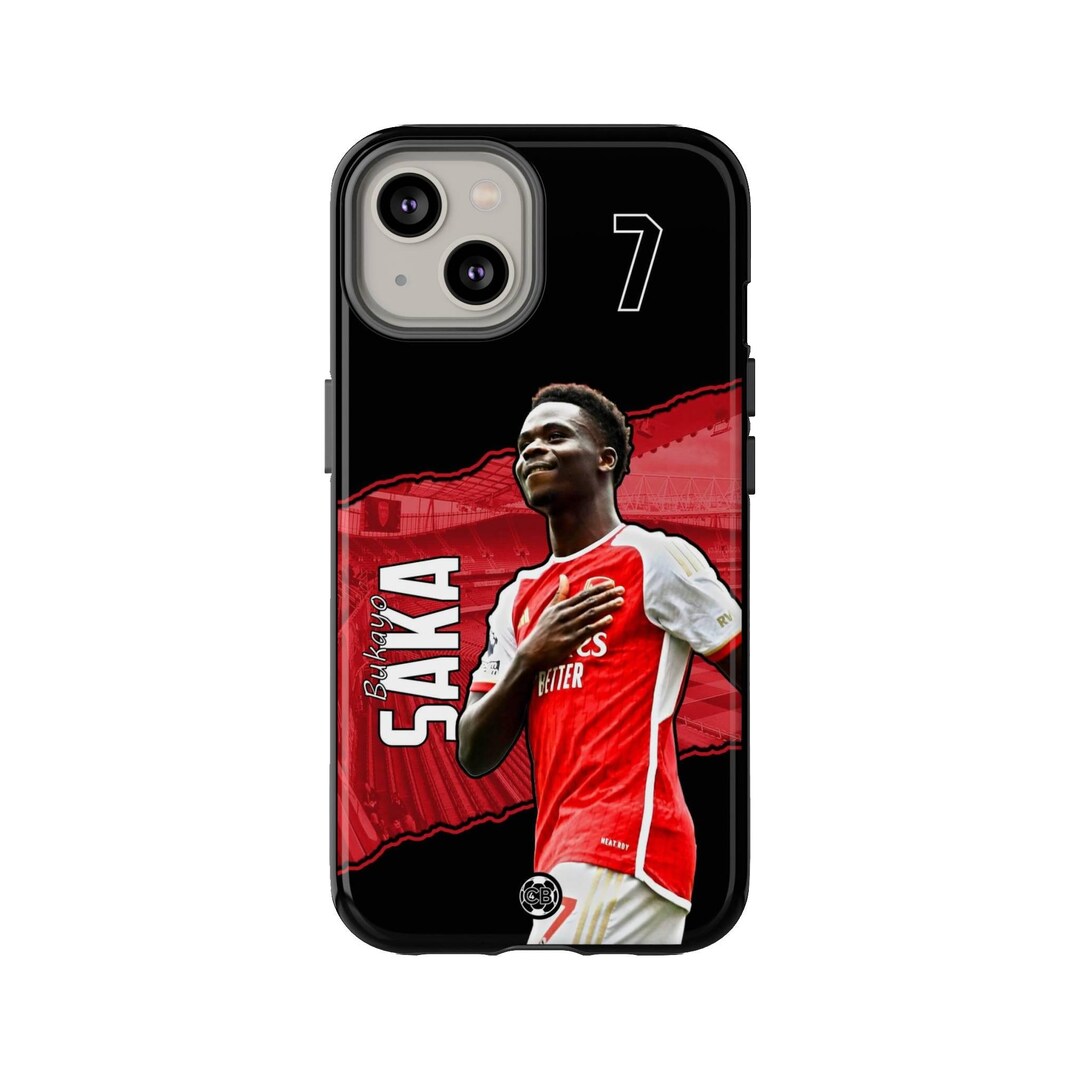 Custom Bukayo Saka Inspired Football Phone Case All Phones Available ...