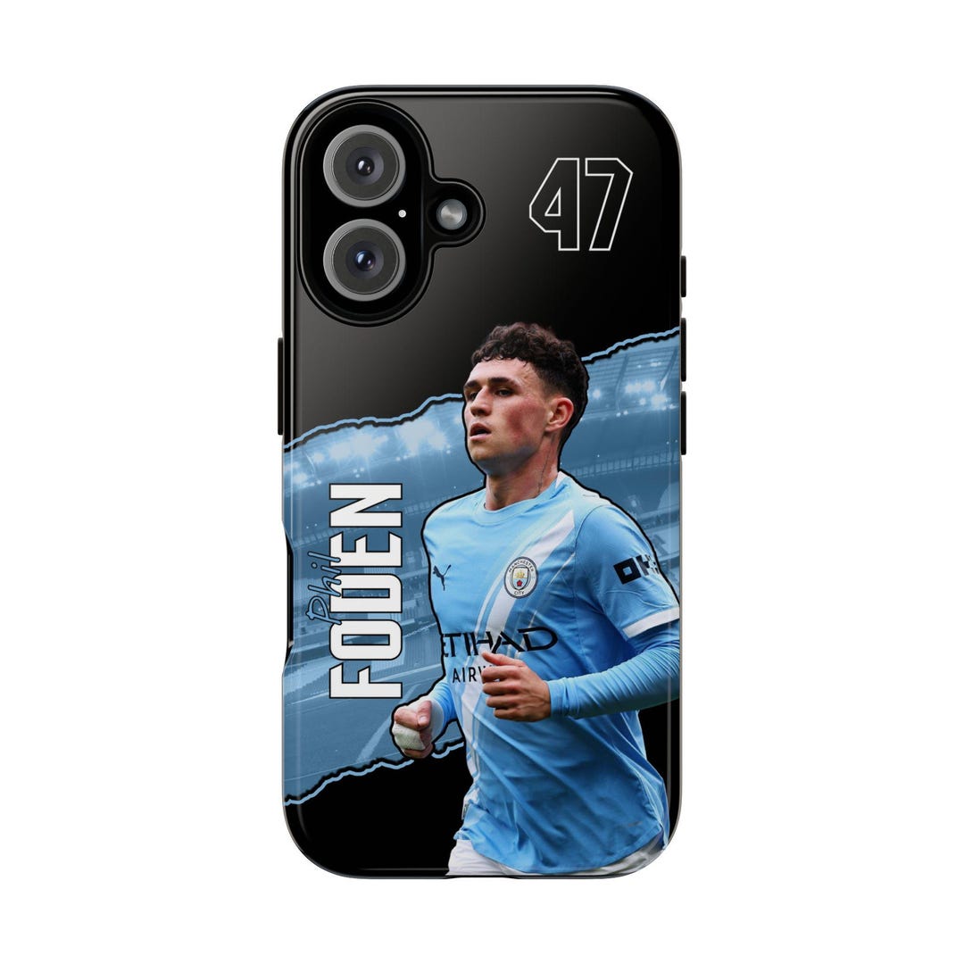 Custom Phil Foden Inspired Football Phone Case - All Phones Available ...