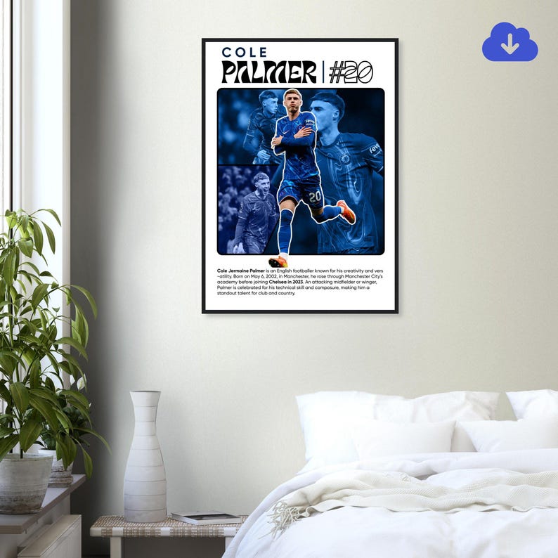 Custom Cole Palmer Poster Premium Digital Print - Etsy