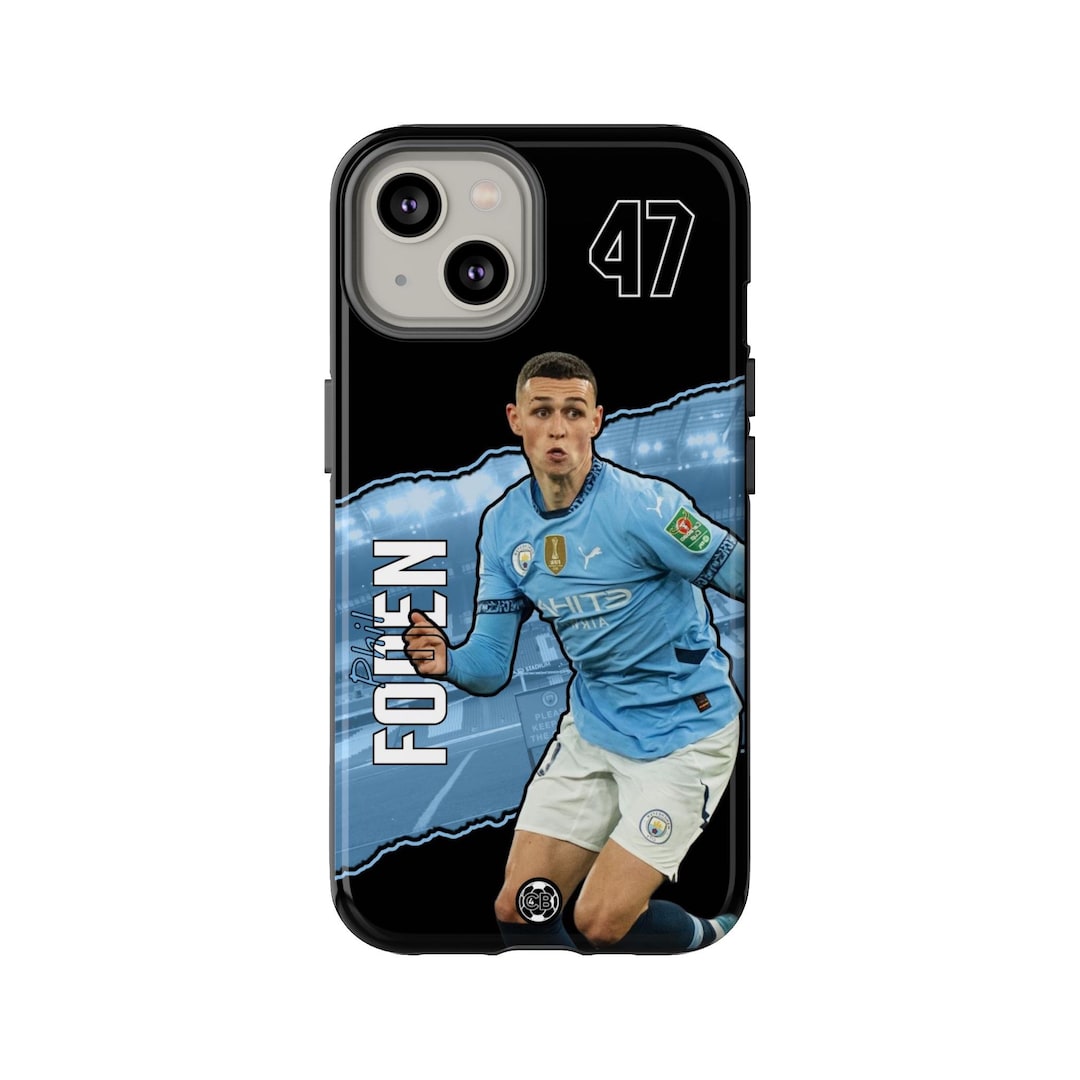 Custom Phil Foden Inspired Football Phone Case All Phones Available ...