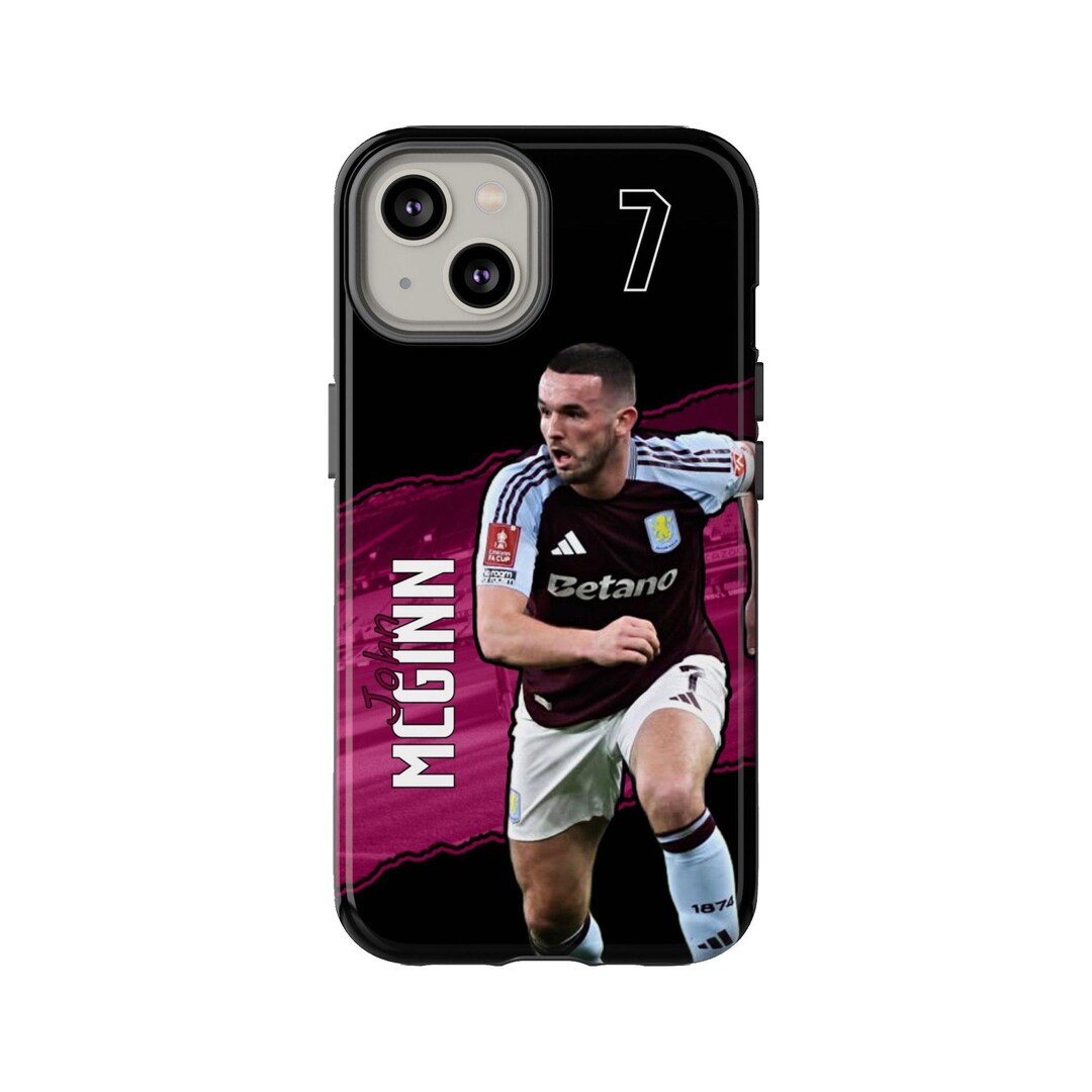Custom John Mcginn Inspired Football Phone Case - All Phones Available ...