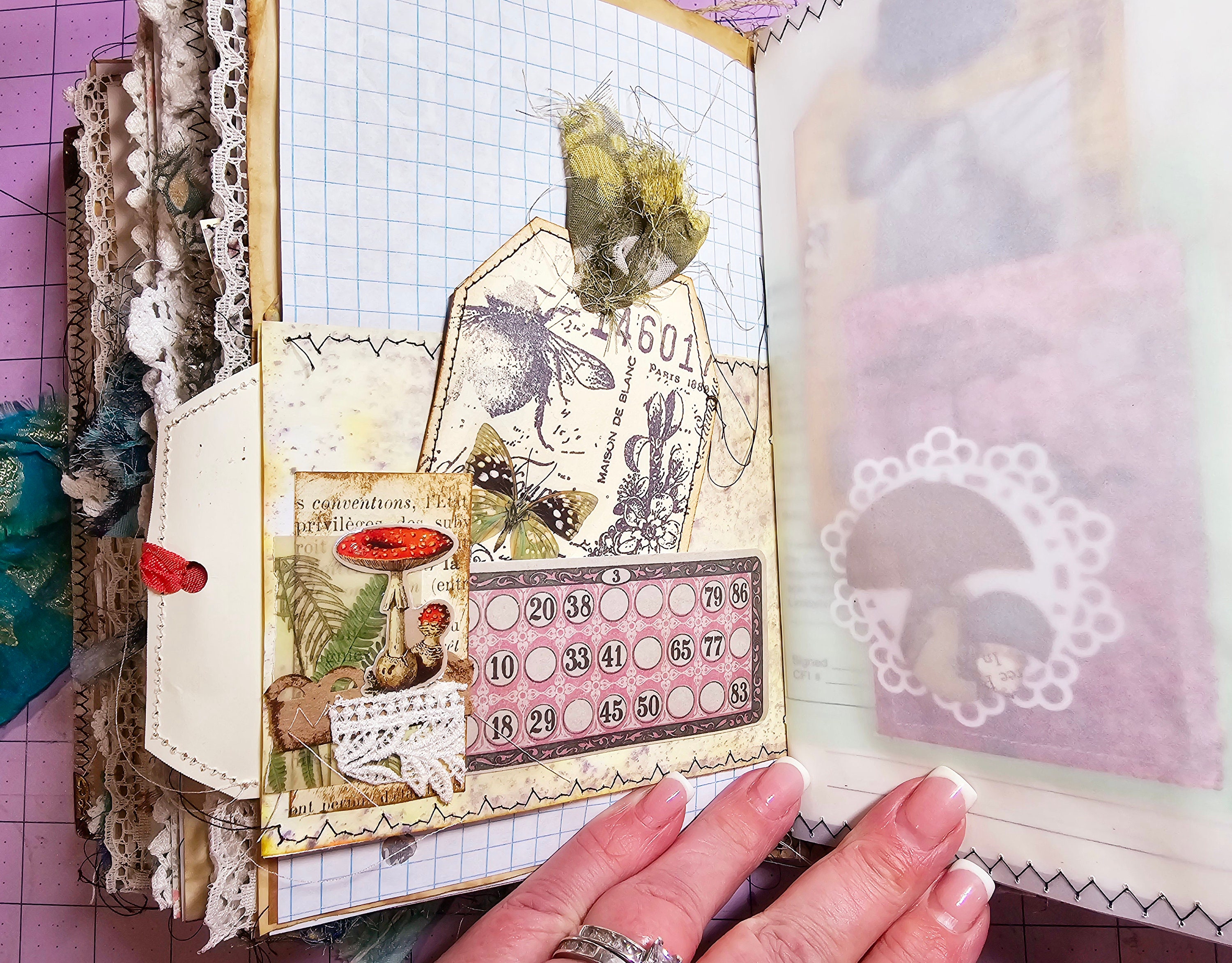 Complete Junk Journal With 3 Signatures. There Are 204 Pages With Tags ...