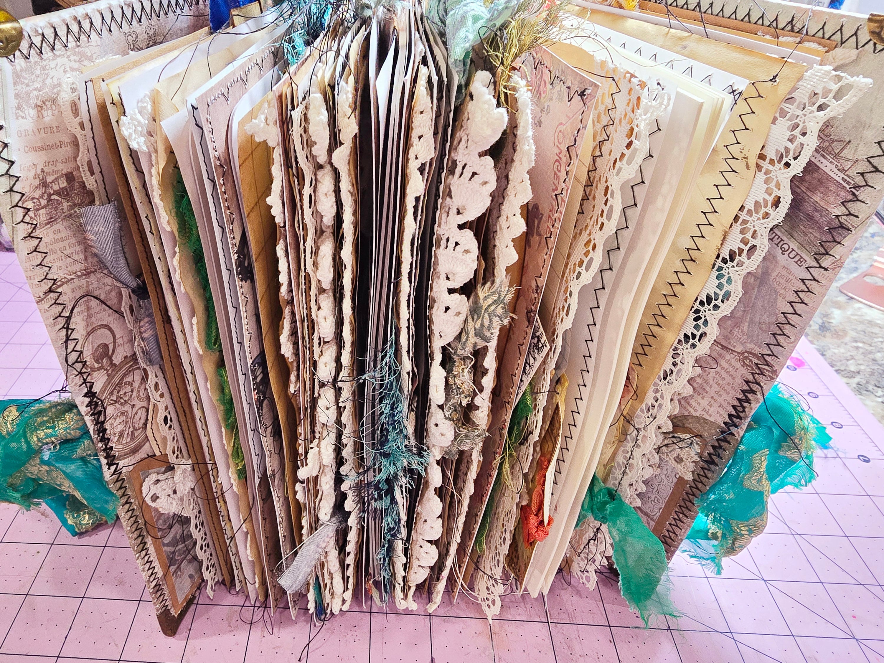 Complete Junk Journal With 3 Signatures. There Are 204 Pages With Tags ...