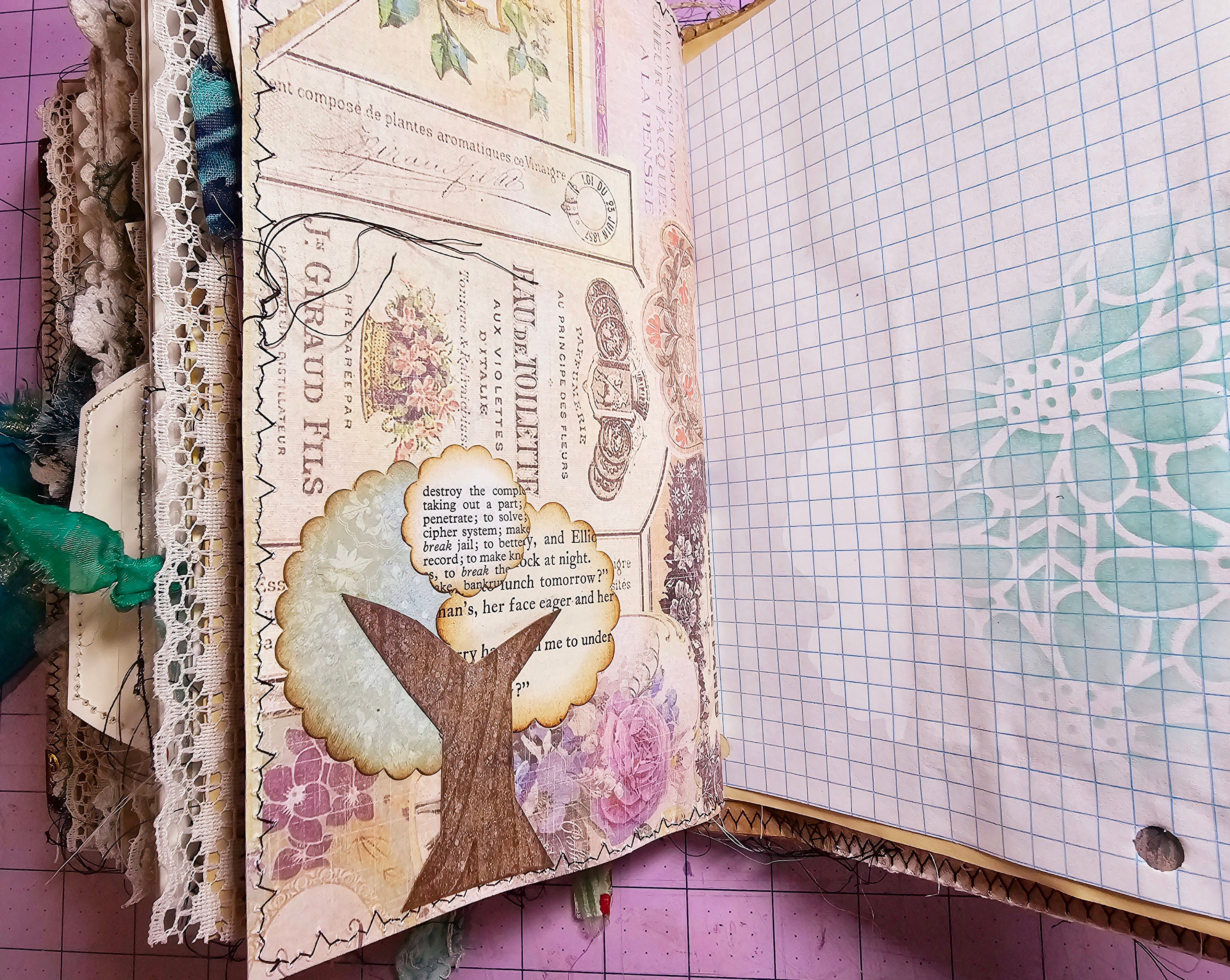 Complete Junk Journal With 3 Signatures. There Are 204 Pages With Tags ...