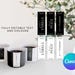 Elegant Skinny Candle Label Templates, 3x1 Customisable Labels, 3.5 X 1 ...