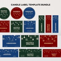 Candle Labels - Etsy