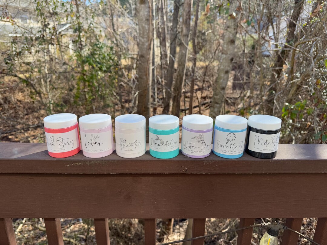 Create Your Own Slime! Choose From Various Colors, Add-ins, and Scents ...