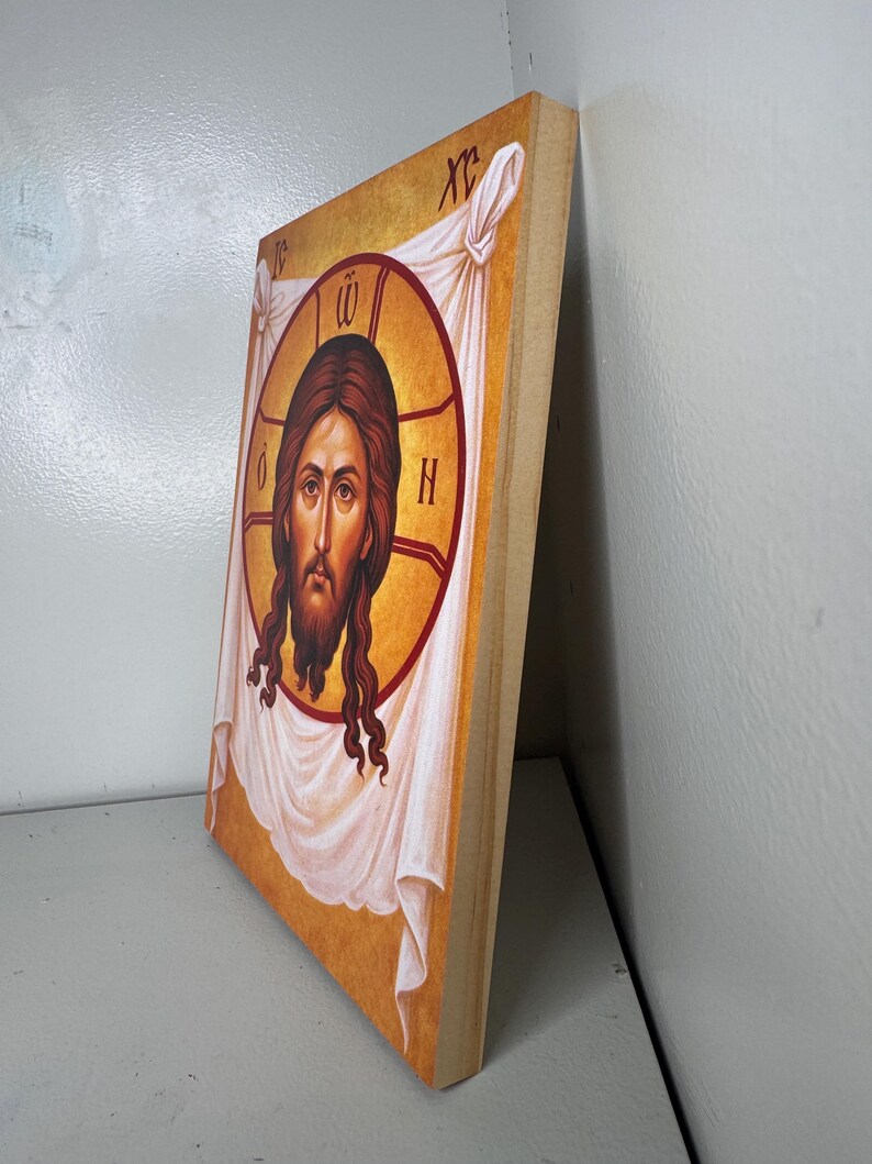Holy Face of Jesus Christ Icon – Mandylion (savior Not Made by Hands ...