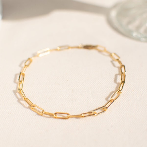 Chunky Paperclip Bracelet - Etsy