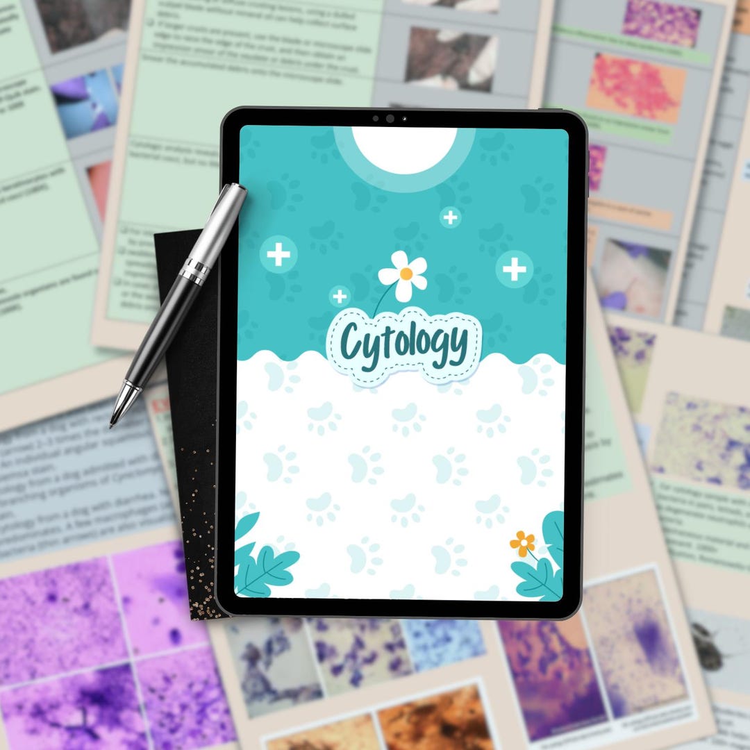 Veterinary Cytology Notes Vet Tech Notes Vet Med Student Veterinary ...