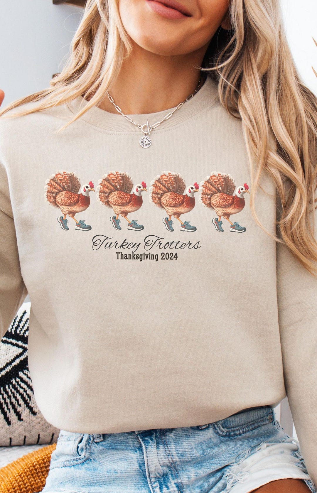 Thanksgiving Turkey Sweatshirt Comfortable Funny Thanksgiving Turkey ...