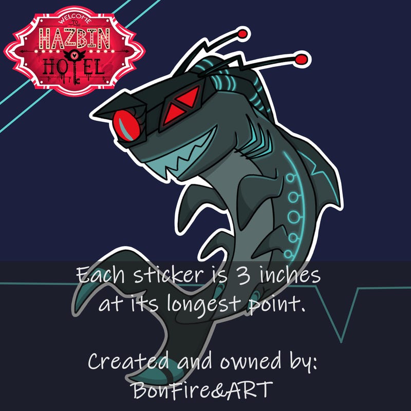 Shok.wav Hazbin Hotel - Etsy