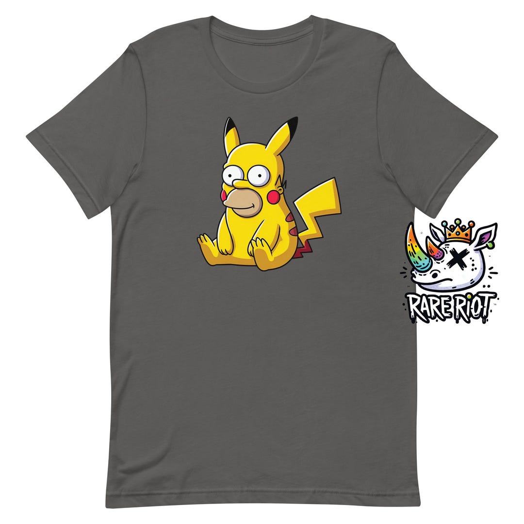 Homerchu Meme T-shirt Funny Gifts for Him Mashup Tee Cool Graphic Shirt ...
