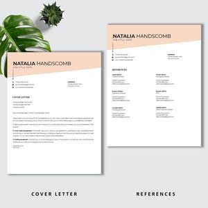 Clean Resume Template 164, Modern Resume Template Word, ATS Friendly ...