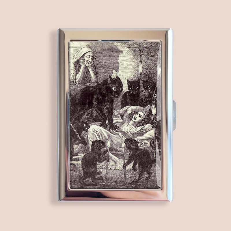 Retro Metal Card Holder - Etsy UK