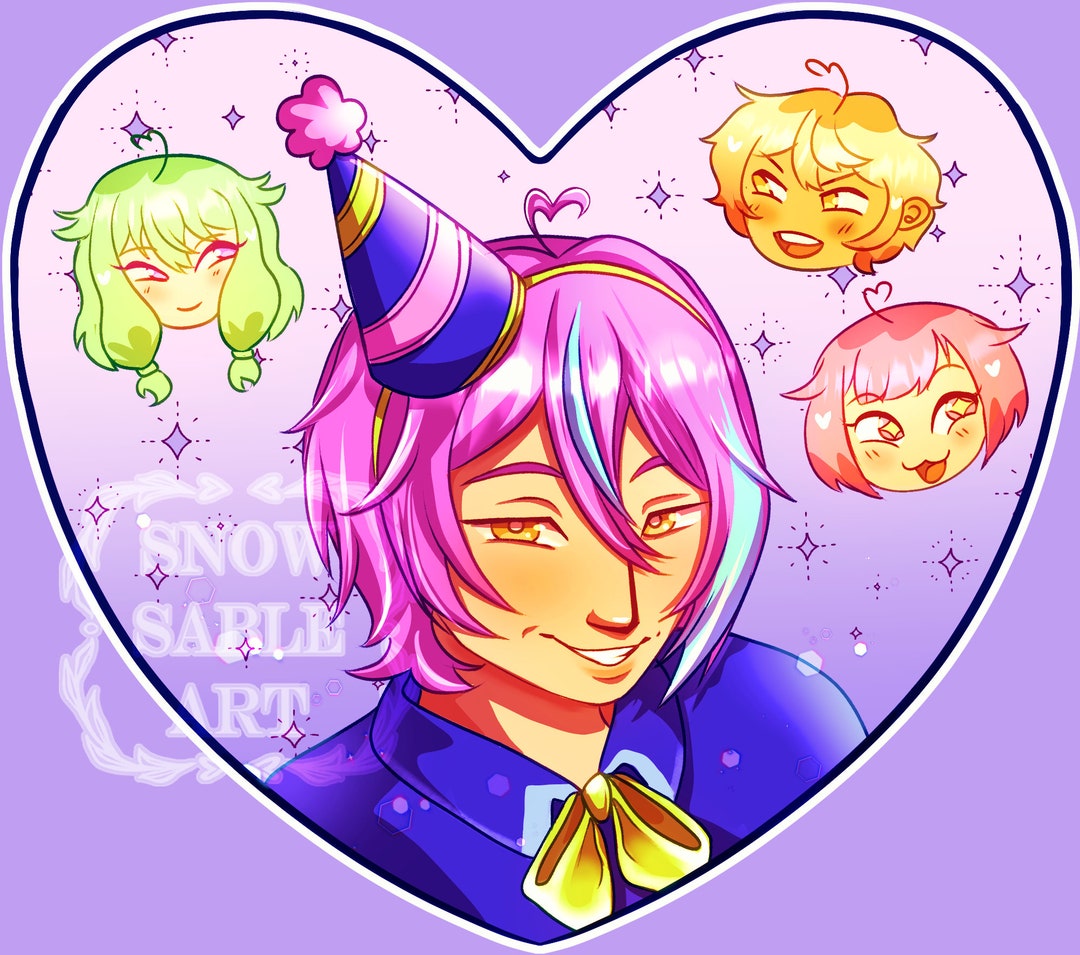 Rui Birthday Holographic Sticker - Etsy