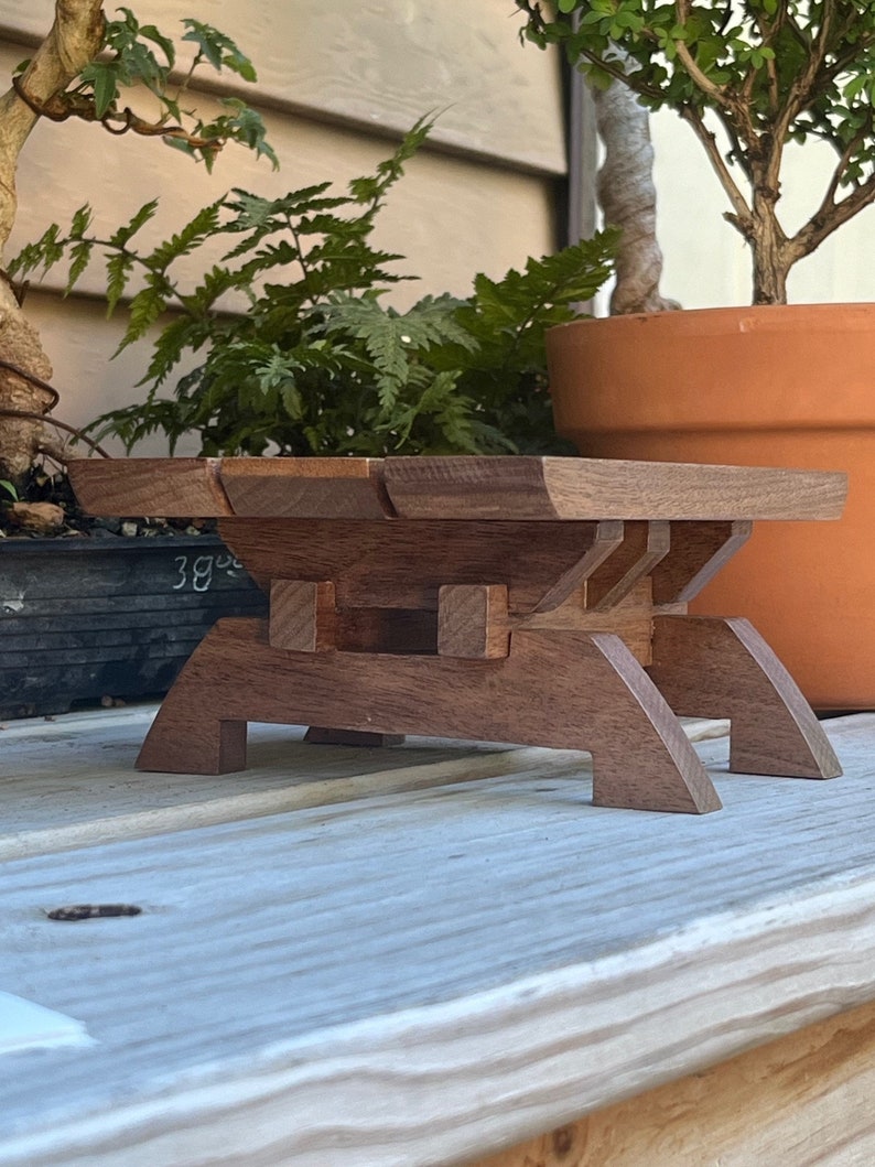 Bonsai Display Stand Walnut - Etsy