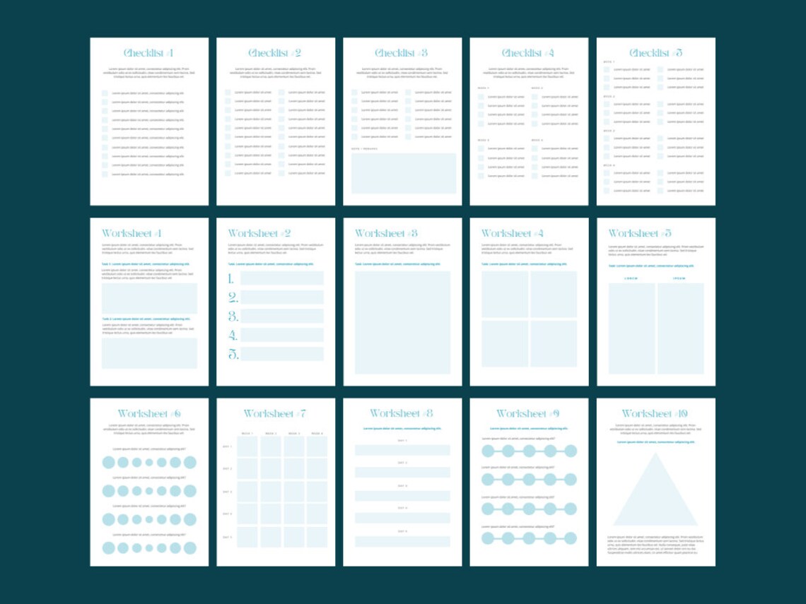 E-book Template | Workbook Template | Lead Magnet Template | Editable ...