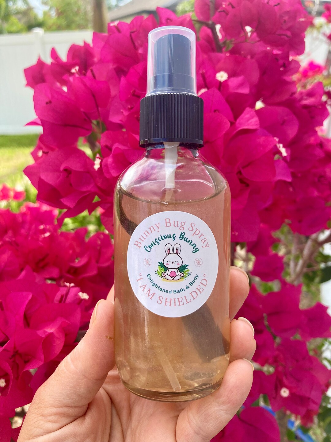 Bunny Bug Spray Organic, Vanilla, Crystals, Natural, Kids, Children ...