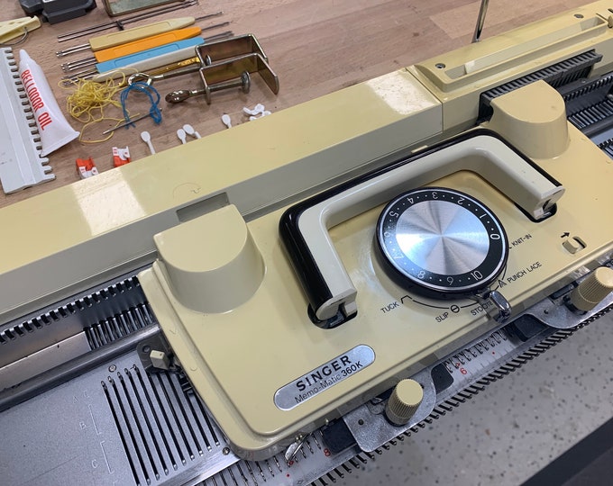 Singer Memo Matic 360 Standard Gauge Knitting Machine With Built in ...