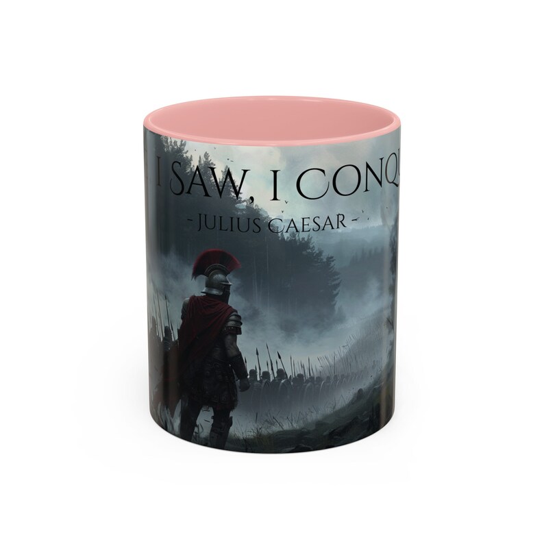 Julius Caesar - I Came, I Saw, I Conquered, Coffee Mug (11, 15oz) - Etsy