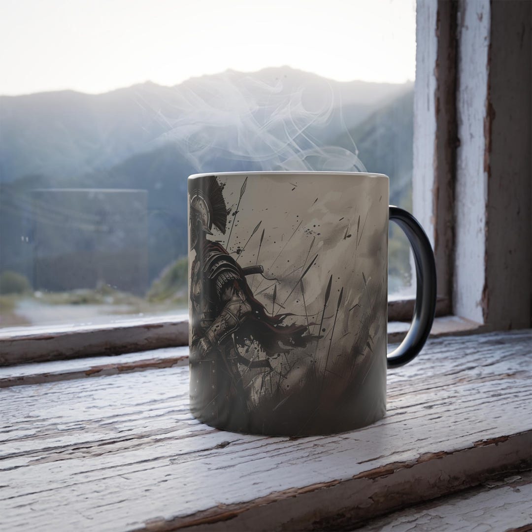 Gaius Julius Caesar Augustus - A Man Must Make His Own Destiny, Color Morphing Mug, 11oz - Etsy