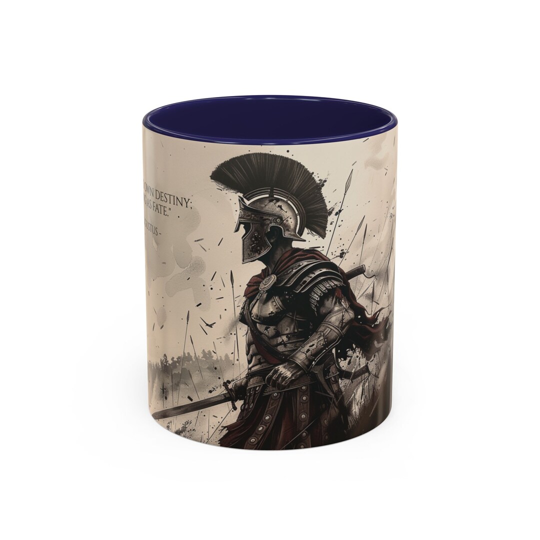 Gaius Julius Caesar Augustus - A Man Must Make His Own Destiny, Coffee ...