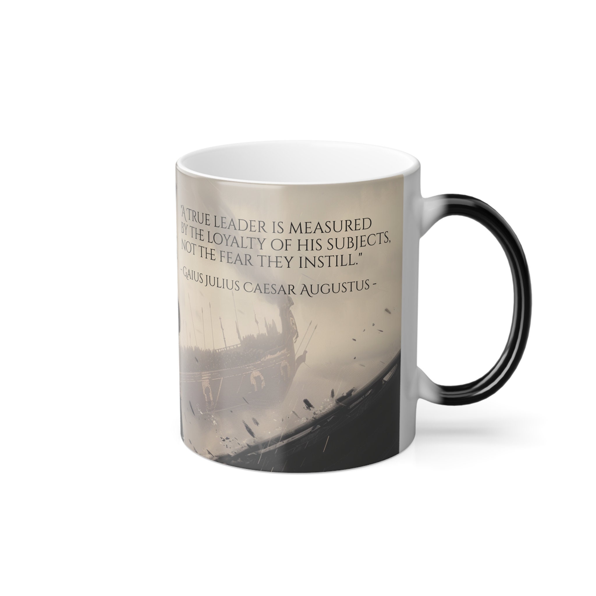 Gaius Julius Caesar Augustus True Leader, Color Morphing Mug, 11oz - Etsy