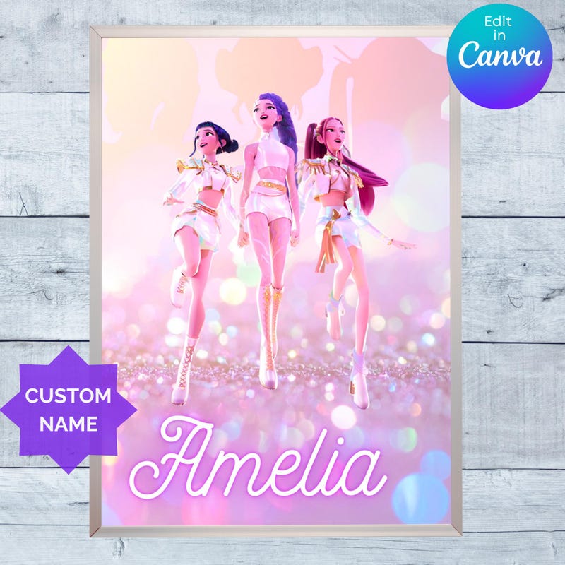 Huntrix Posters - Etsy