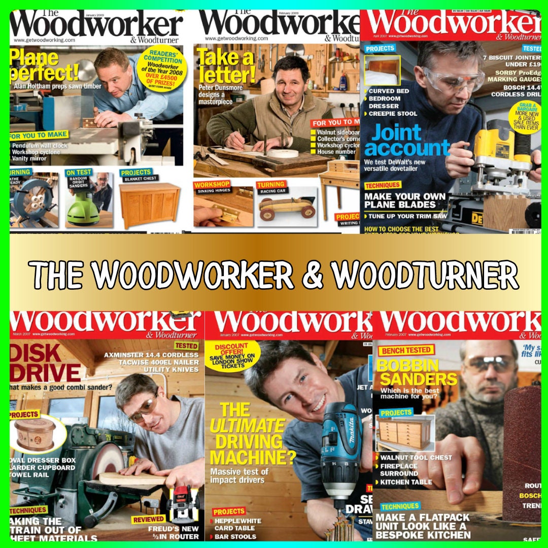 The Woodworker & Woodturner Digital Magazine Set Instant Pdf File ...