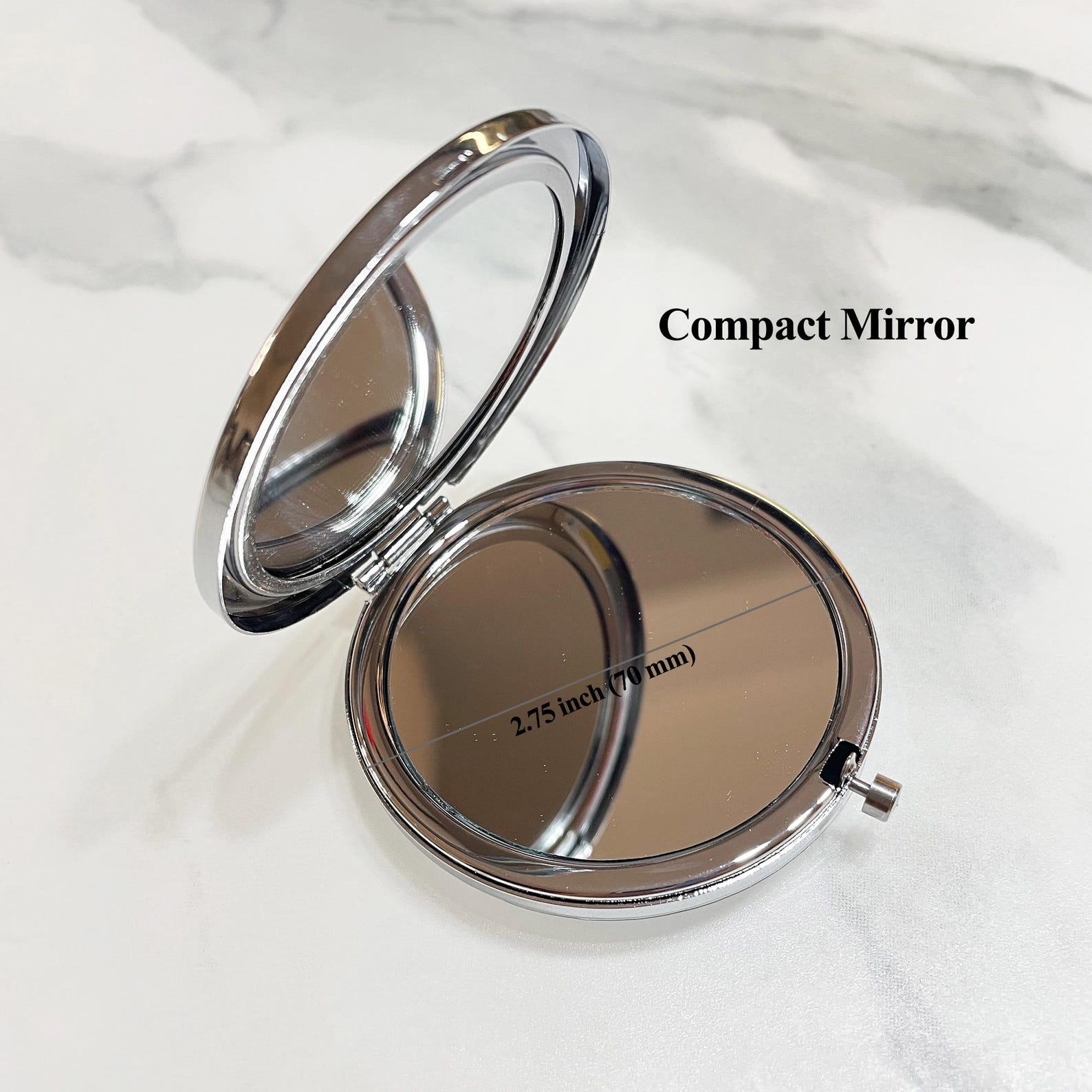 Alphonse Mucha Flowers Compact Mirror OR Pill Box - Gift for Her, Small ...