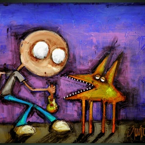 Original Painting Modern Abstract Art by SLAZO 30x40 Made to Order - Etsy