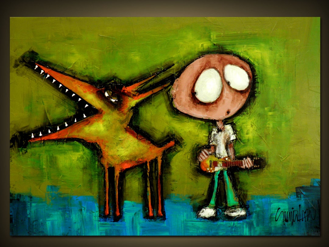 Original Painting Modern Abstract Art by SLAZO 36x48 Made to Order - Etsy