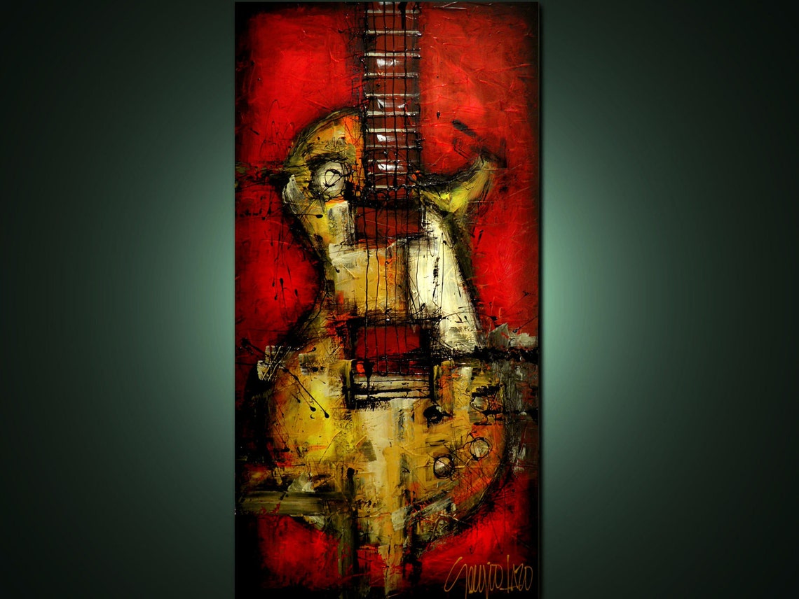 Made to Order Original Painting Modern Abstract Art by SLAZO 24x48 - Etsy